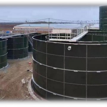 GFS tank| assembled enamel tank|digester tank