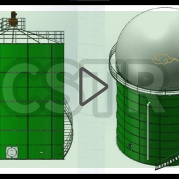 anaerobic digester| digeater tank| CSTR reactor